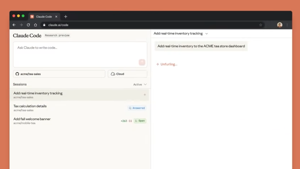 Anthropic launches Claude Code for Web